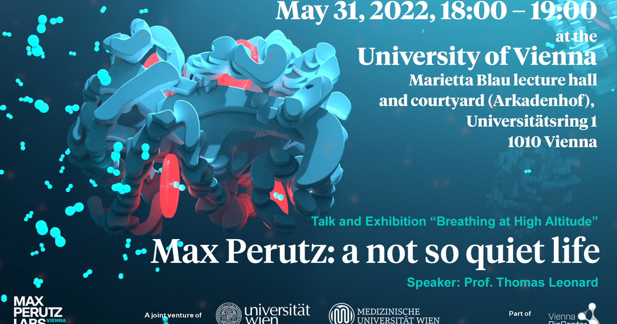 Max Perutz: a not so quiet life - Max Perutz Labs