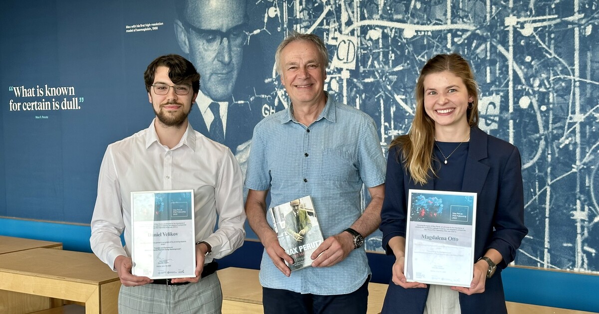 Recognizing research talent: Max Perutz PhD fellows 2025 - Max Perutz Labs